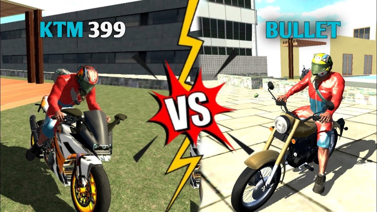 KTM 399 VS Bullet Ka Video 😲 - YouTube