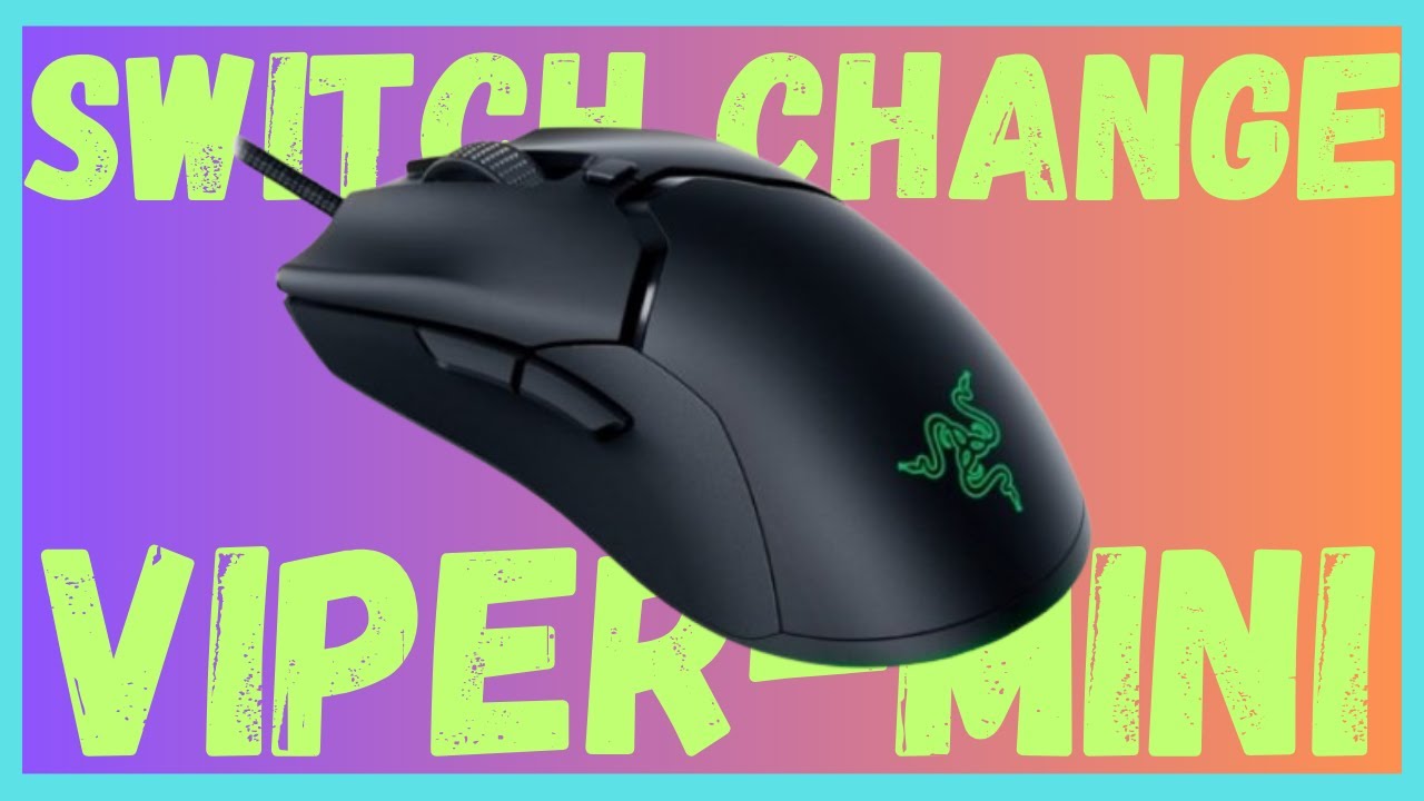 Razer Viper Mini disassembly and switch change. - YouTube