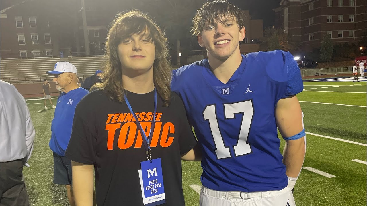 Carson Gentle details his commitment & loyalty to Tennessee after his ...