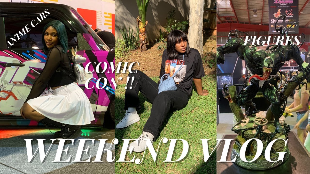 [ Weekend Vlog ] Comic Com Africa, Action Figures, Cosplay, Brunch 🤍 ...