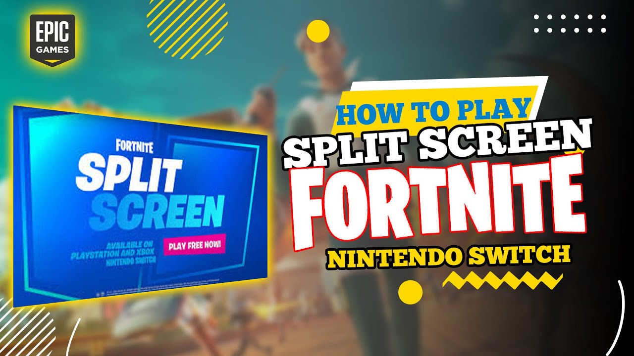 How to Play Split Screen on Fortnite Nintendo Switch (2025) - YouTube