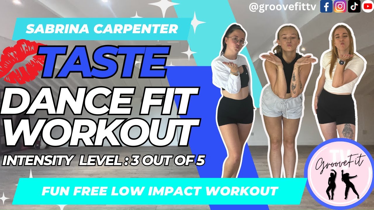 Taste - Sabrina Carpenter | Dance Workout | Fun Fat Burning | Full Body ...