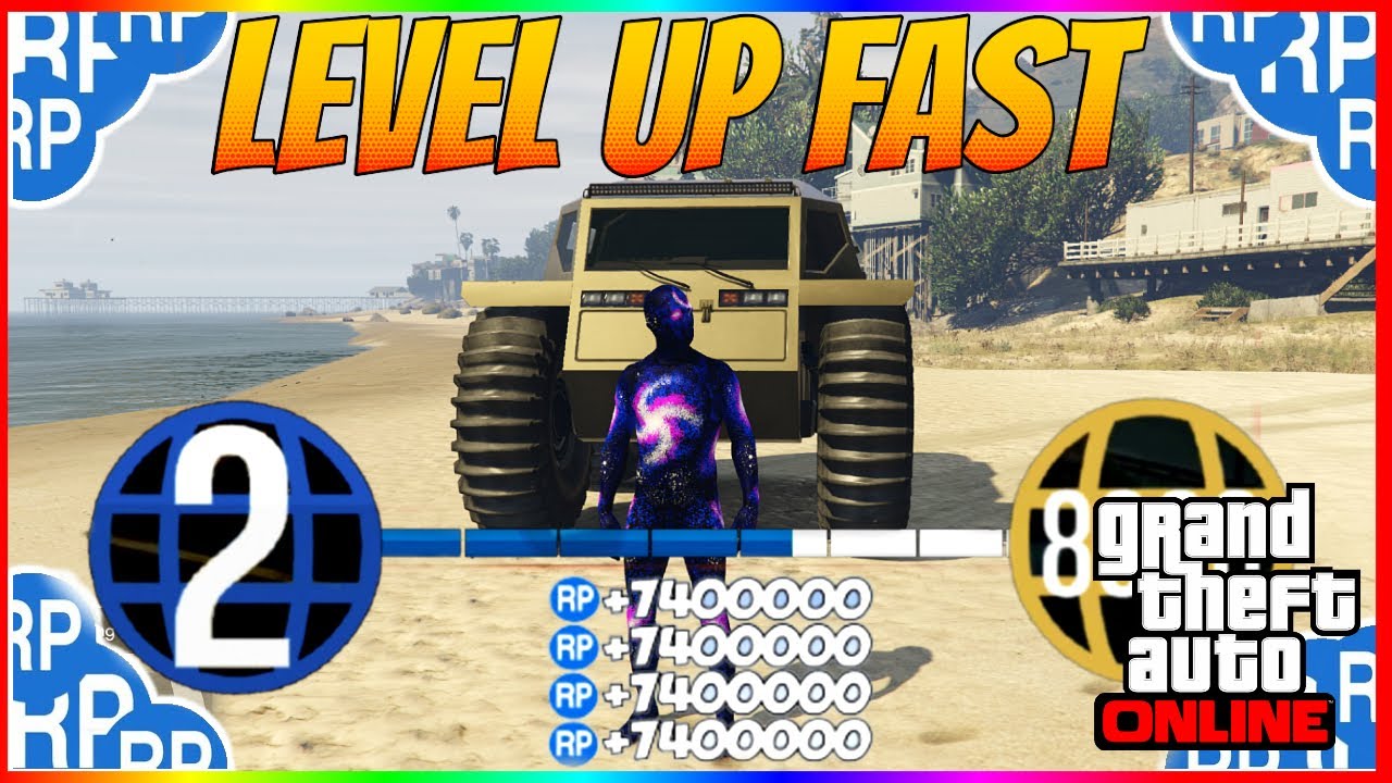 *SOLO* THE FASTEST WAY TO LEVEL UP IN GTA 5 ONLINE (LEVEL FROM 1-100 ...