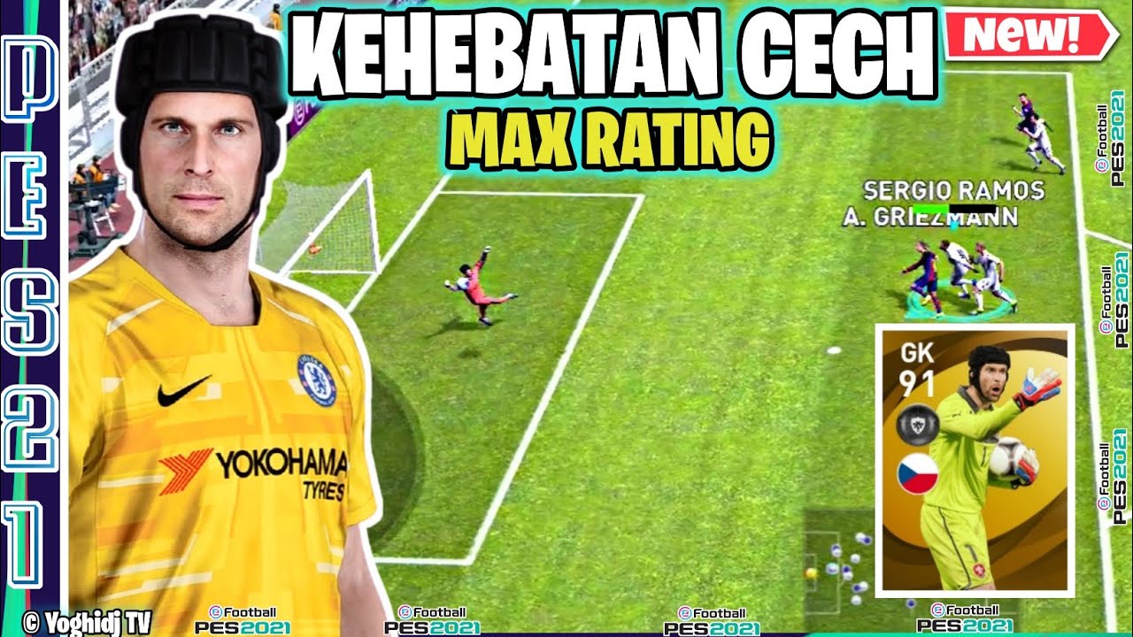 HALO PETR CECH🔥2021 STATS PES 2021 MOBILE - YouTube
