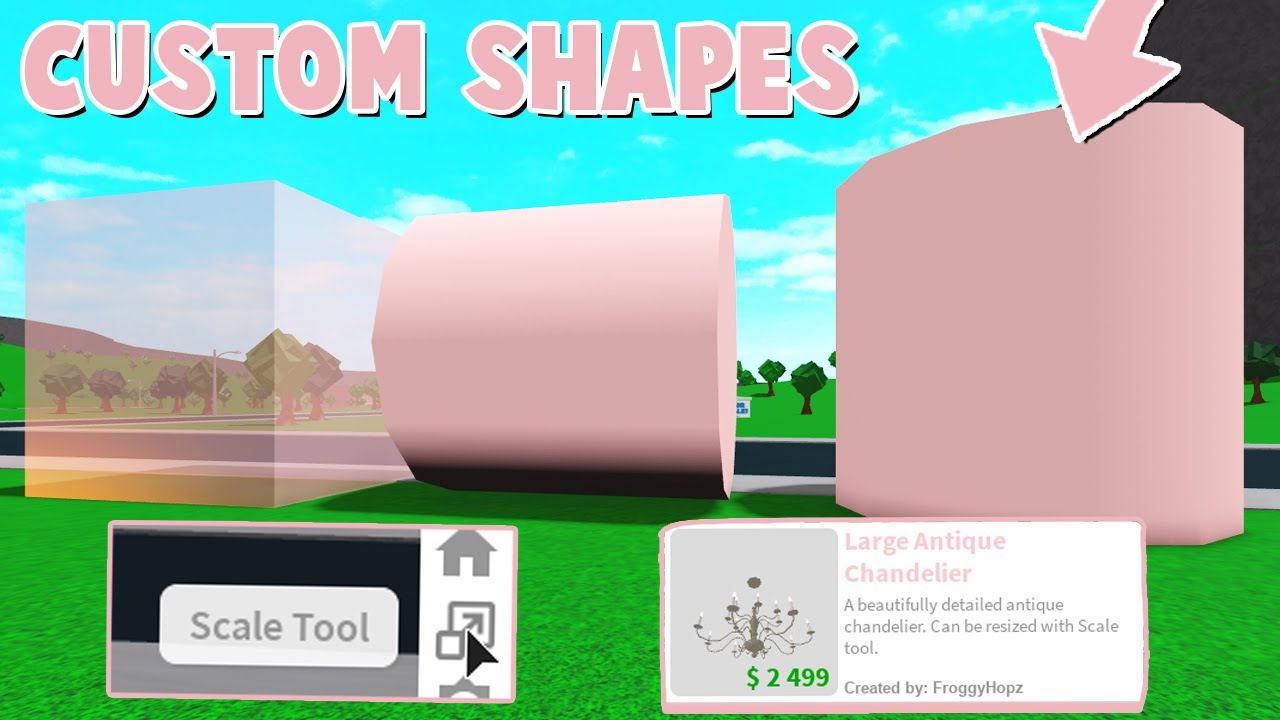 NEW SCALE TOOL Bloxburg UPDATE Custom Shapes MORE Roblox YouTube NEW SCALE TOOL Bloxburg UPDATE Custom Shapes MORE Roblox YouTube