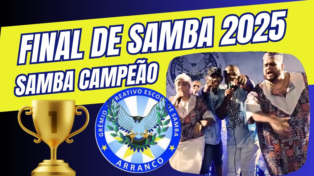 APRESENTAÇÃO E ANÚNCIO DO SAMBA CAMPEÃO DO ARRANCO PARA O CARNAVAL 2025 ...
