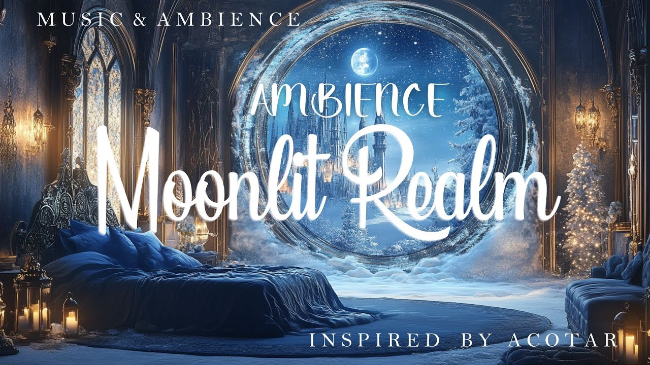 Moonlit Realm 🌙 | Inspired by ACOTAR Skies | Fantasy Music for Reading ...