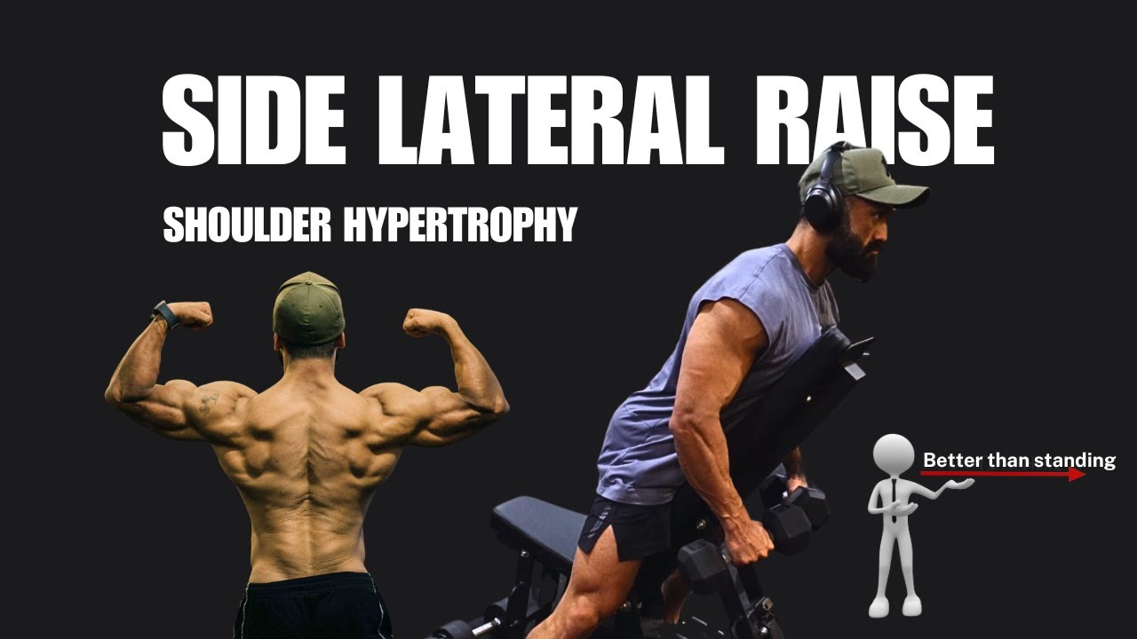 DB Chest Supported Side Raises - YouTube