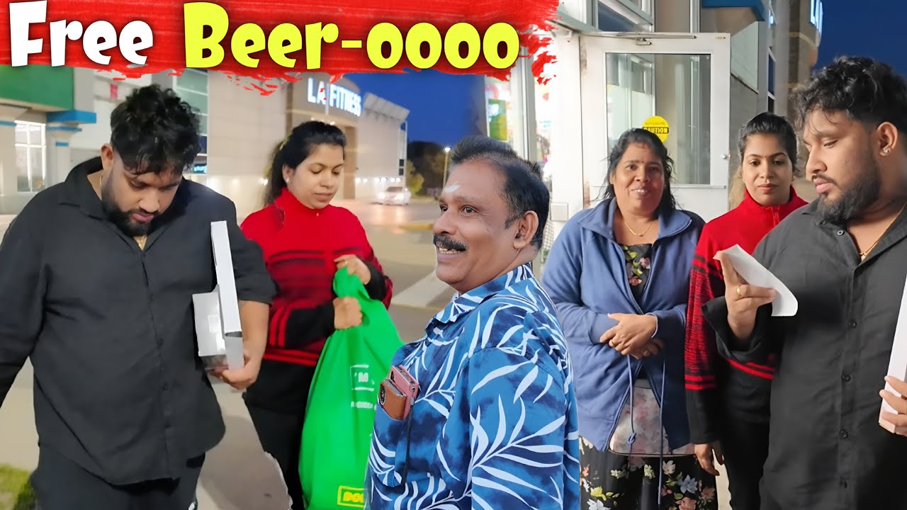 Srilanka-க்கு போக முதல் சின்ன Shoping 🛍️🇨🇦 | Appa Special Party ...