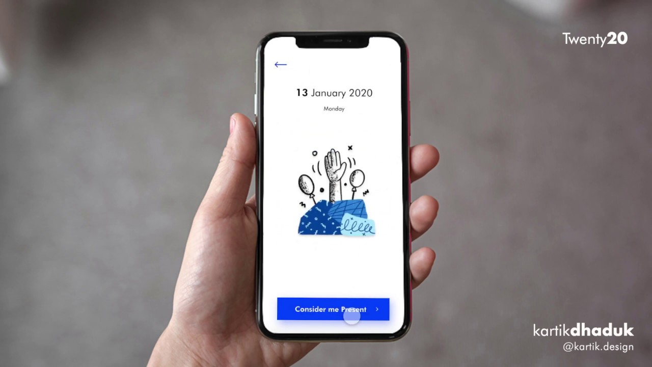 Attendance Tracking App UI Design - YouTube