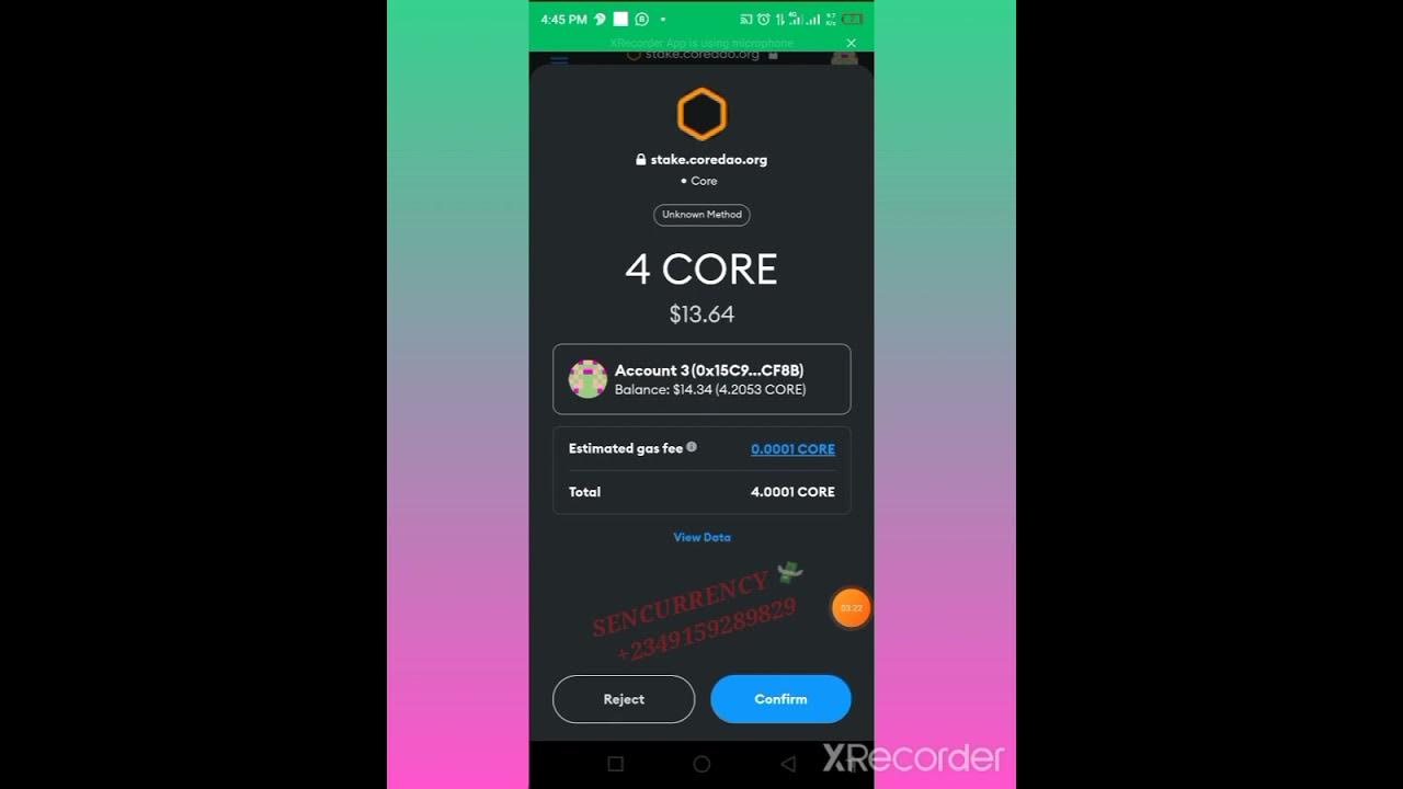 How to delegate,undelegate and claim your staked #CORE @http://Scan.coredao.org - YouTube