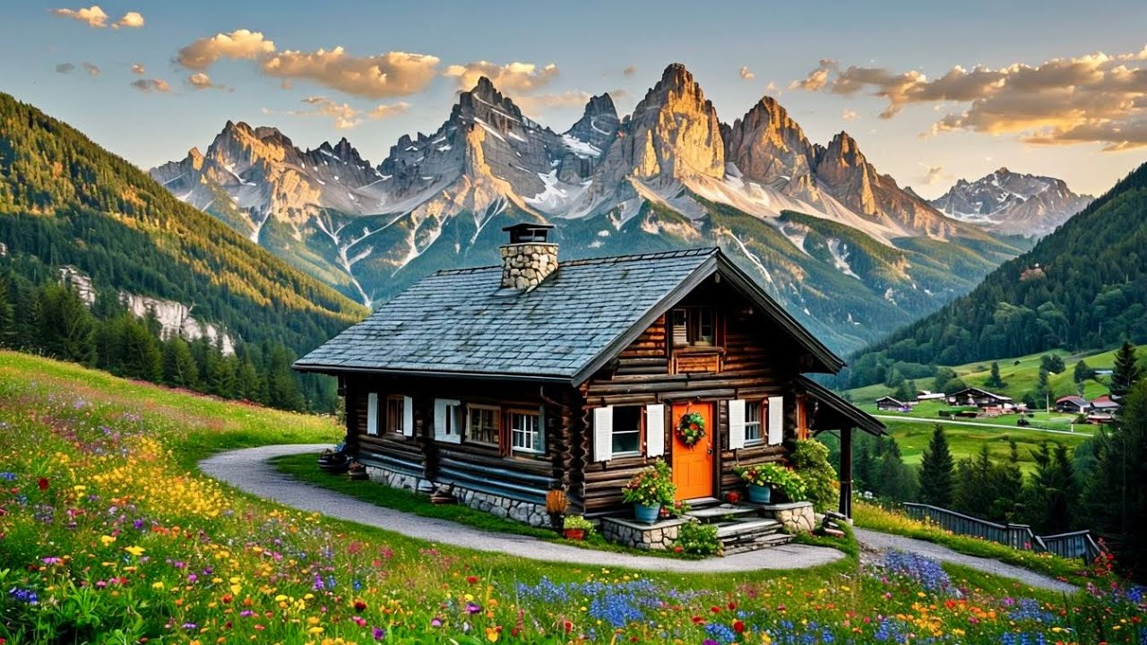 SWISS 4K , Driving in Rain – Exploring Swiss Countryside ( 1 ) - YouTube