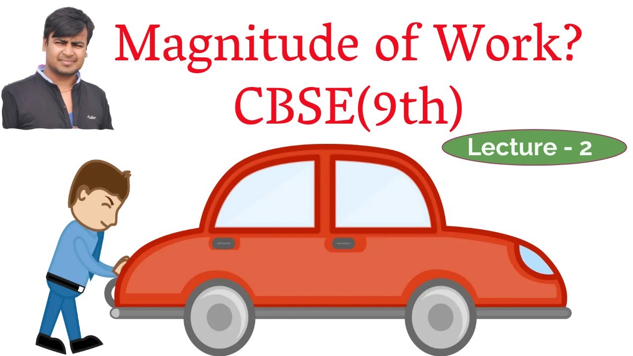 Magnitude of Work || Episode - 2 || Work Energy and Power || Marvellous ...