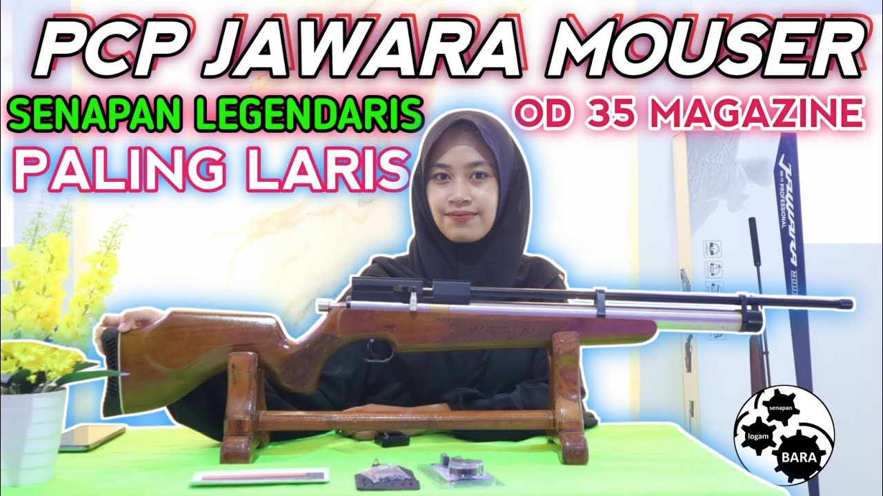 PCP JAWARA MOUSER MAGAZINE || SENAPAN TERLARIS AWAL 2025 # ...