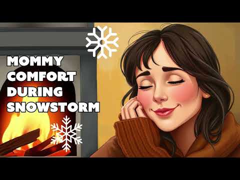 ASMR Mommy Comforts You Her Baby During Snowstorm Littlespace Roleplay ...
