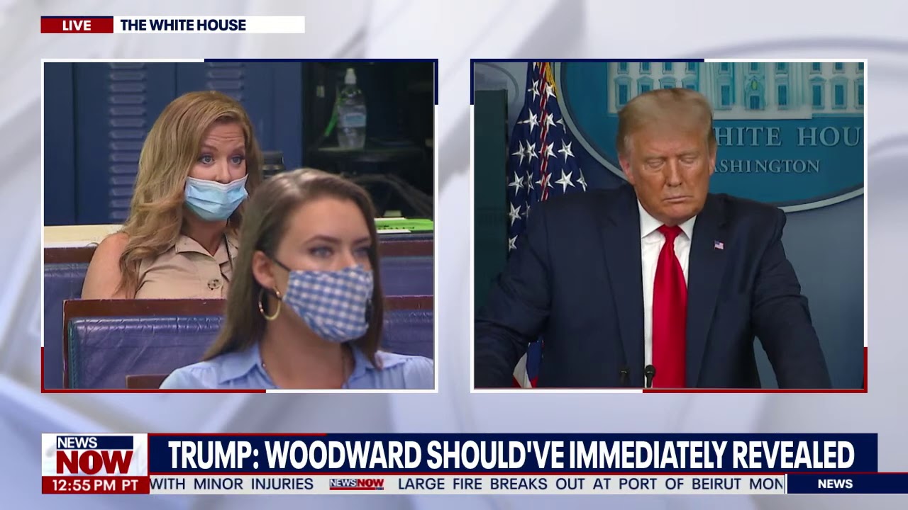 "SUCH A TERRIBLE QUESTION" Trump doesn't like how reporter asks about ...