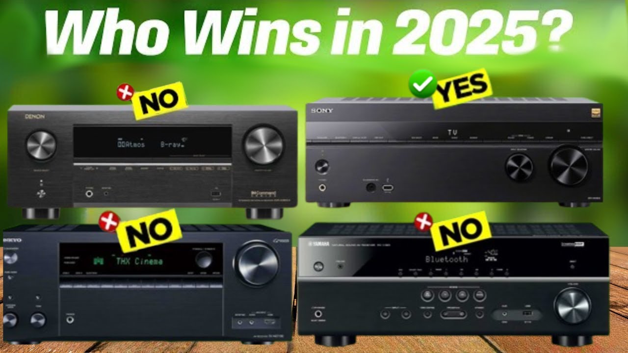 Best AV Receiver 2025 [Top 6 AV Receivers 2025] - YouTube