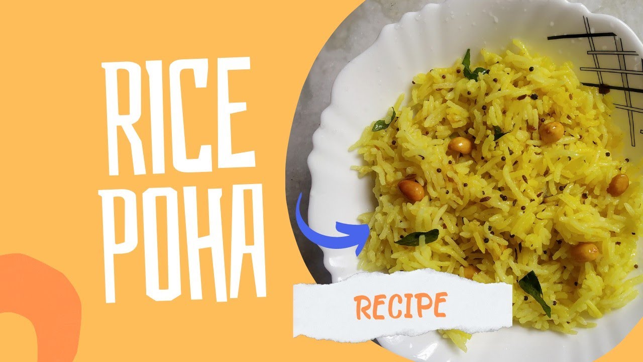 POHA WITH RICE | How to make poha|How to make rice #food #recipe # ...