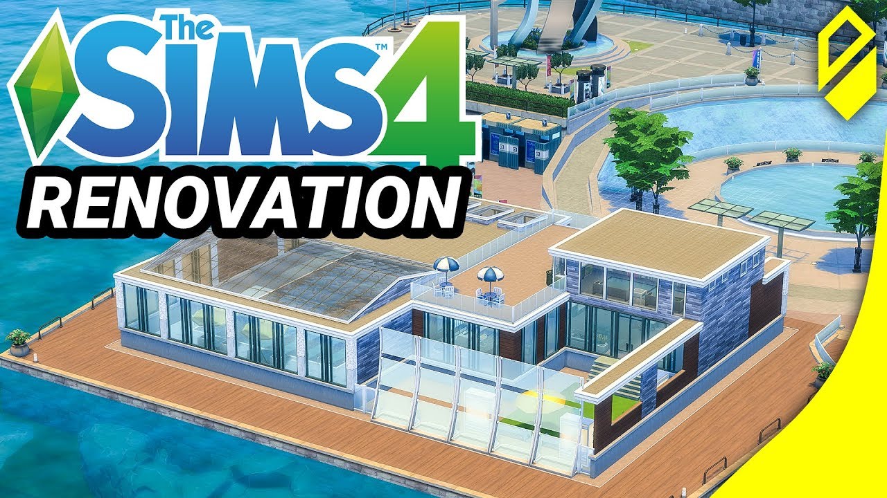 Renovating Windenburg Pool - Bathe de Rill (Sims 4) - YouTube