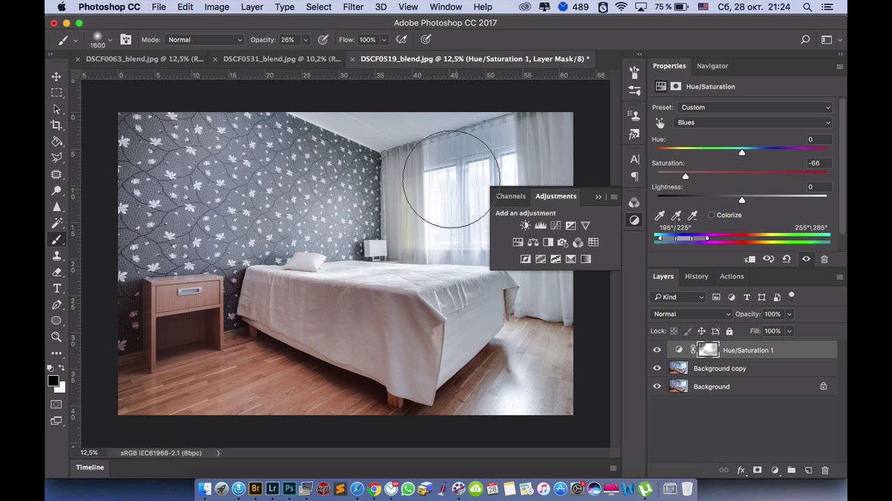 Color Tint corrections - YouTube