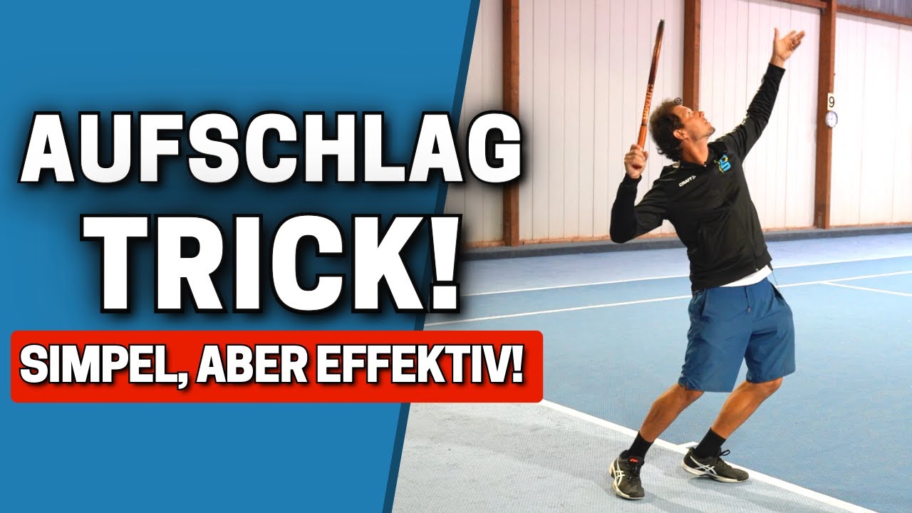Beachte DAS bei deinem Aufschlag! - YouTube