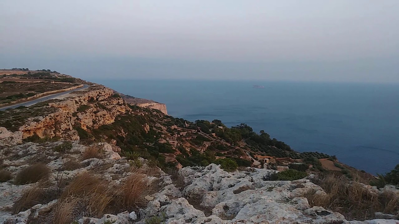 Dingli Cliffs Sunset in Malta - YouTube