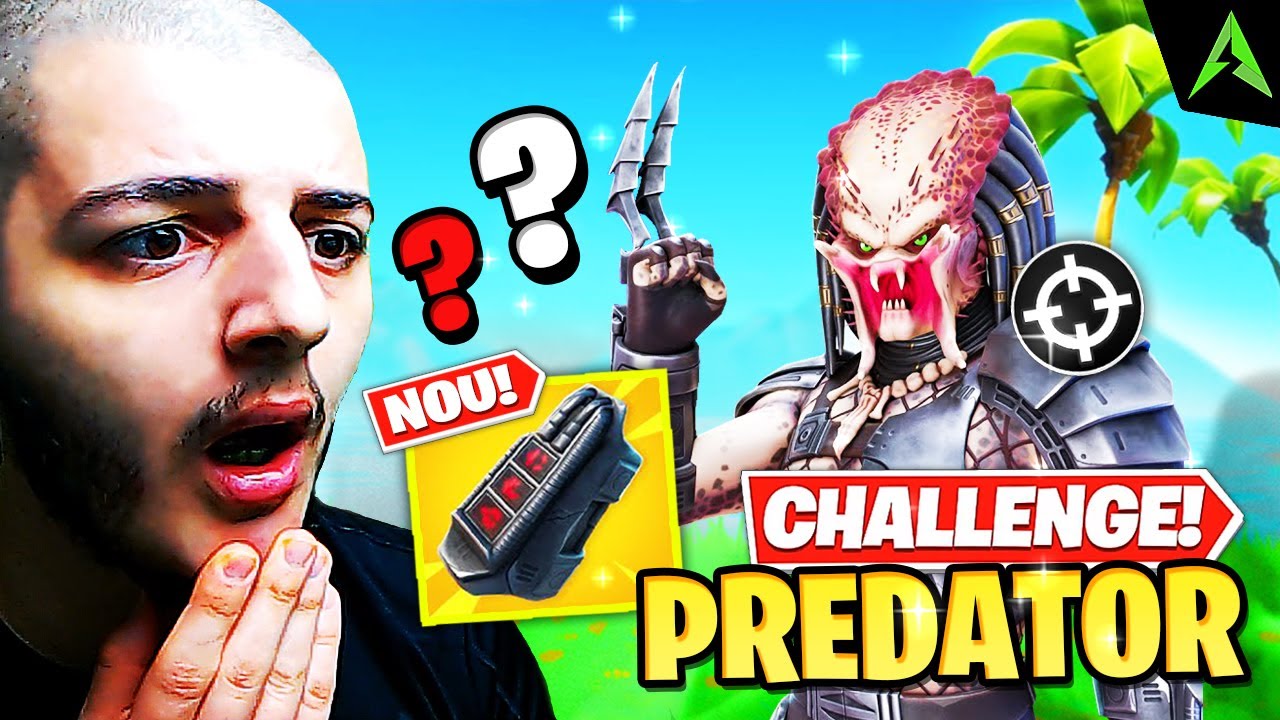 PREDATOR *CHALLENGE* NOUL BOSS in Fortnite ! - YouTube