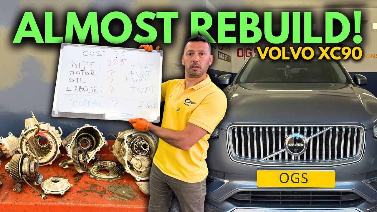 Volvo XC90 T8 ERAD Failure: Rear Electric Axle Drive Problems Explained ...