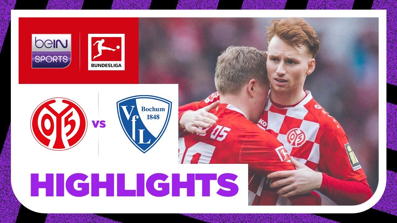 Mainz 2-0 Bochum | Bundesliga 23/24 Match Highlights - YouTube
