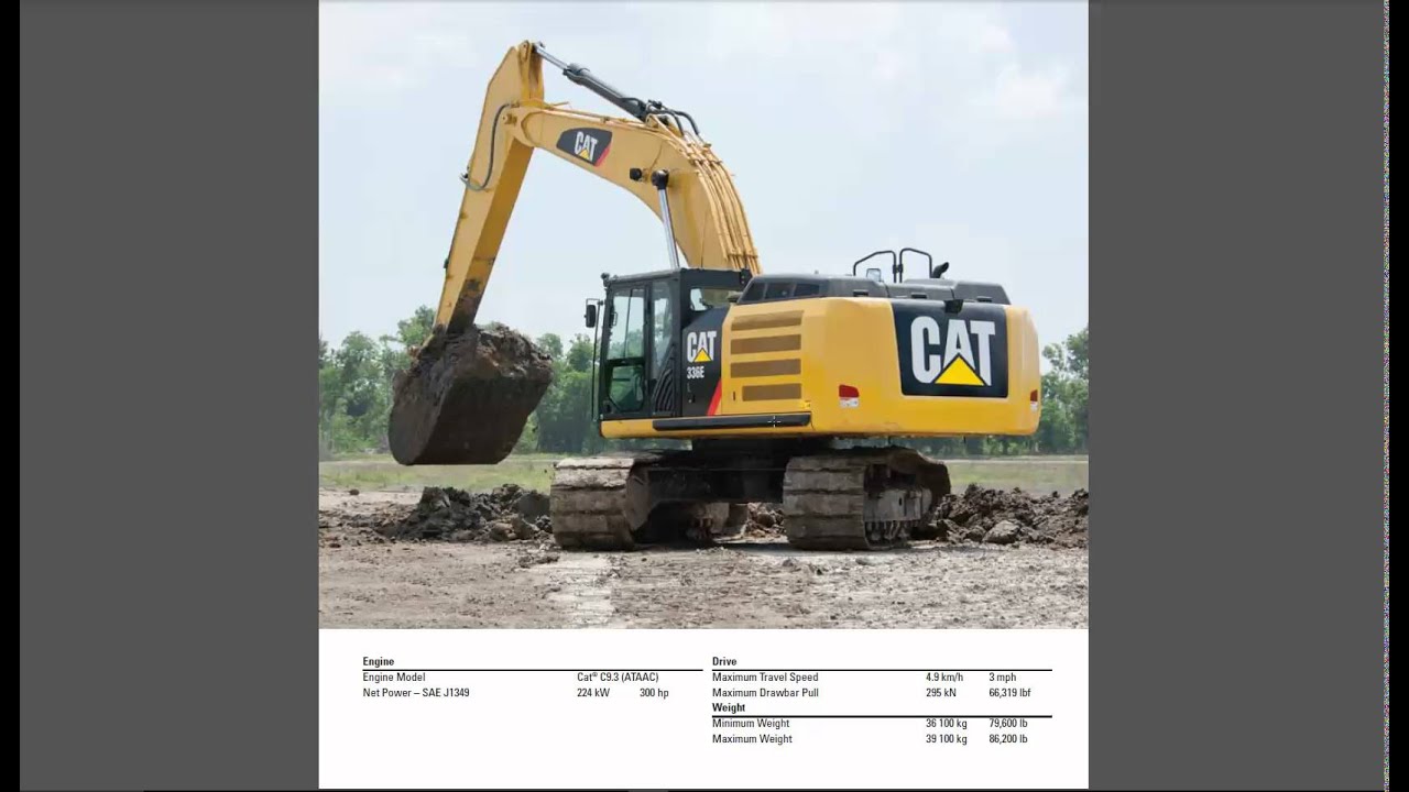 Freight Brokers - Transporting CAT 336 E Excavators - Heavy Haul 101 ...