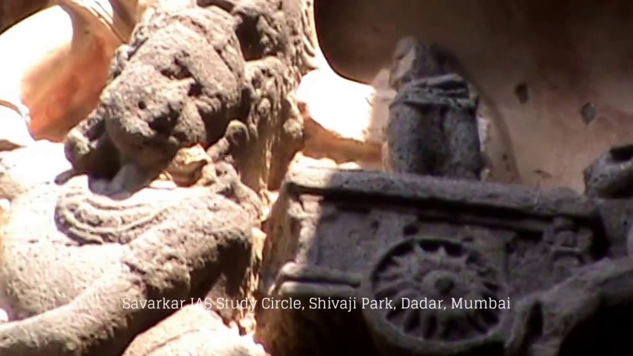 Ravan with Pushpak Vimana and Jatayu | Artwork at Kailas temple - YouTube