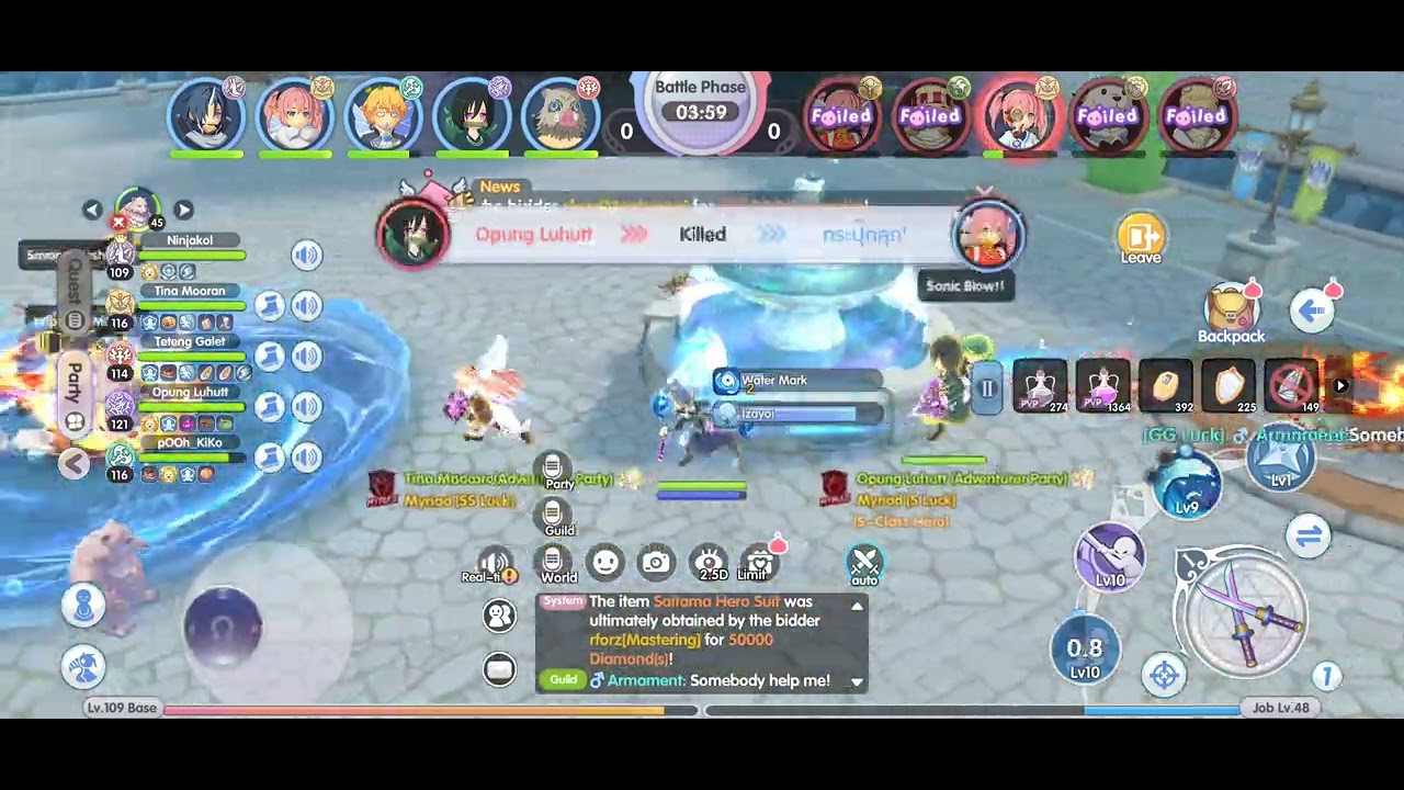 RoX KVM ninja trash build game6 - YouTube