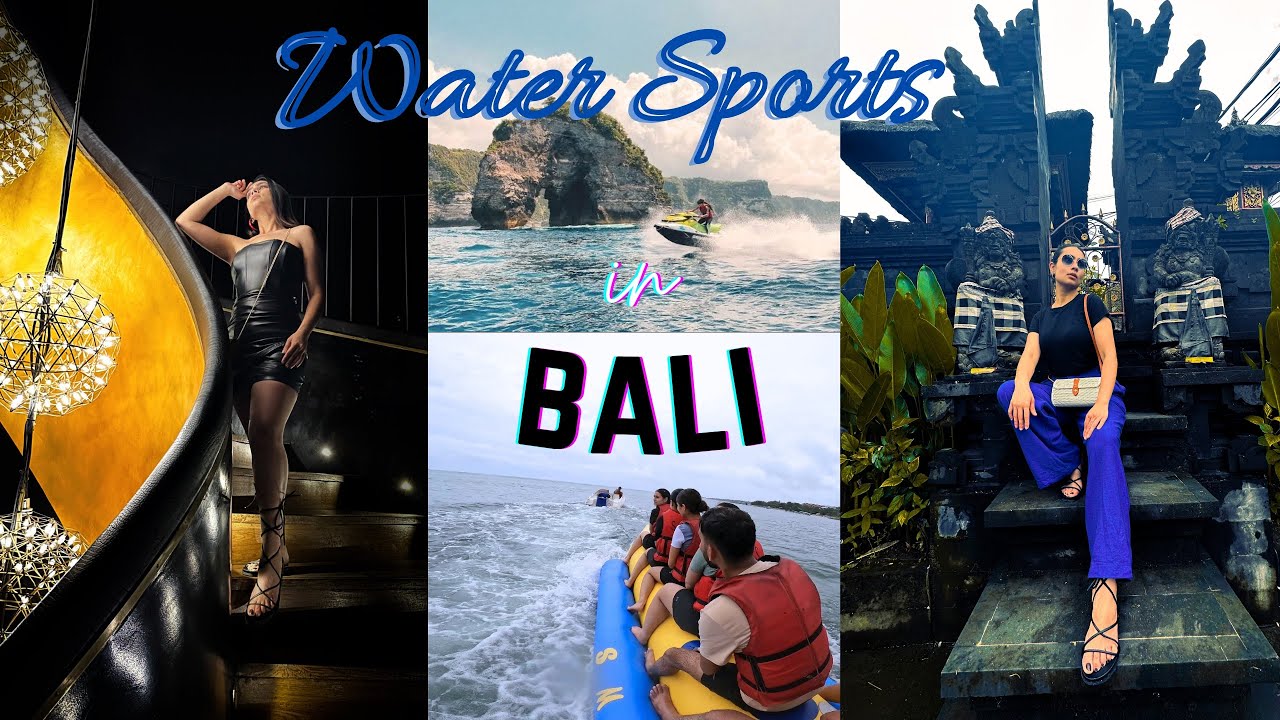 MOST EXCITING WATER SPORTS IN BALI | Jet Ski | Banana Boat Ride - YouTube