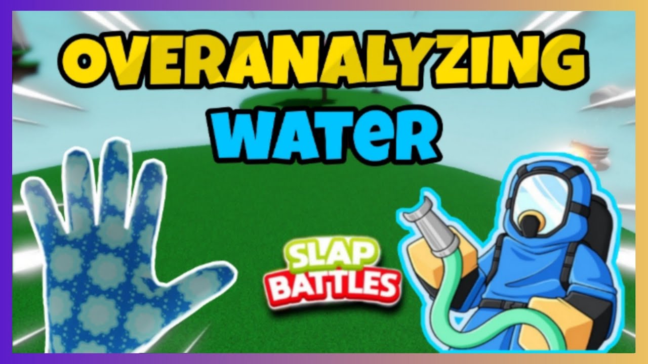 Everything you need to know about WATER 🌊 | Slap battles | Roblox - YouTube