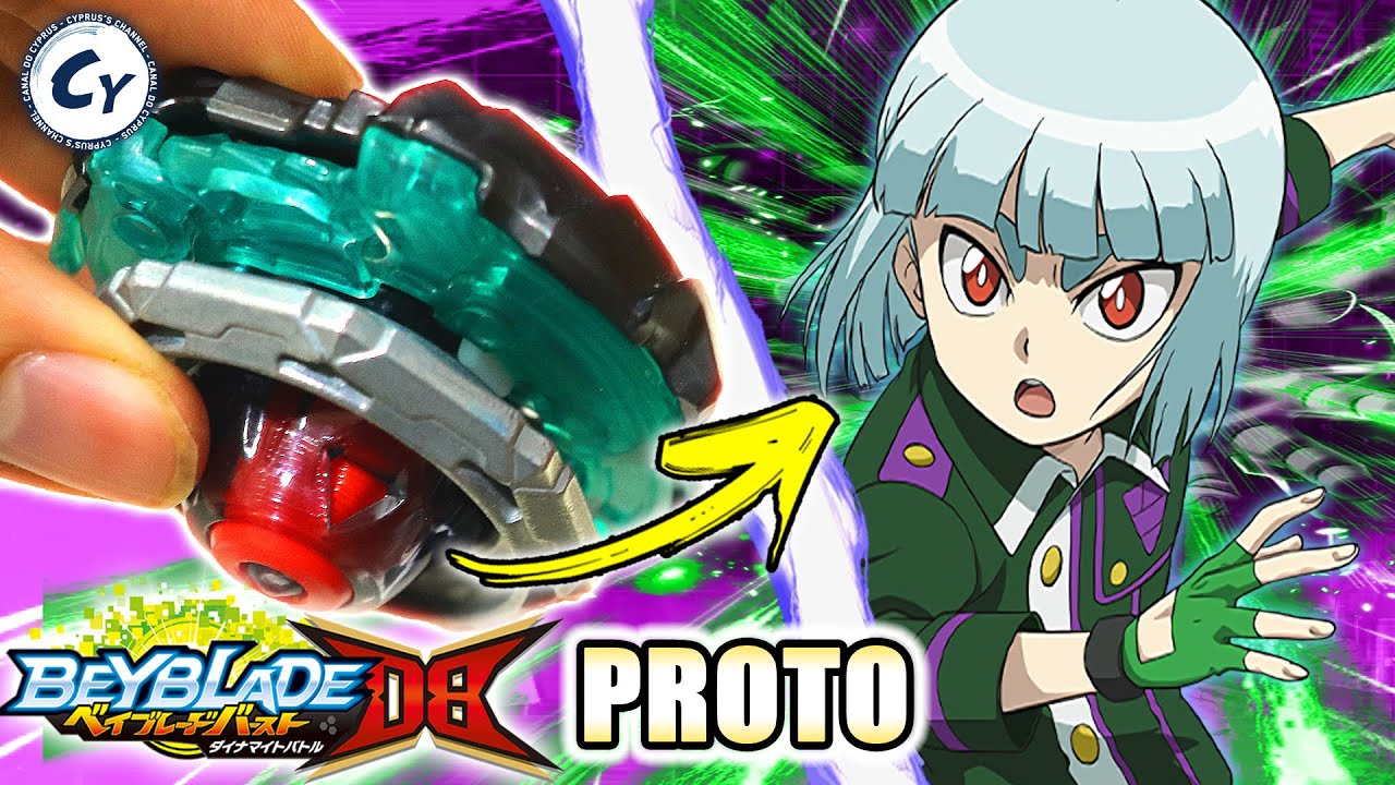 PROTÓTIPO DO ROAR BAHAMUT Dread bahamut Giga Never Ten BEYBLADE BURST ...