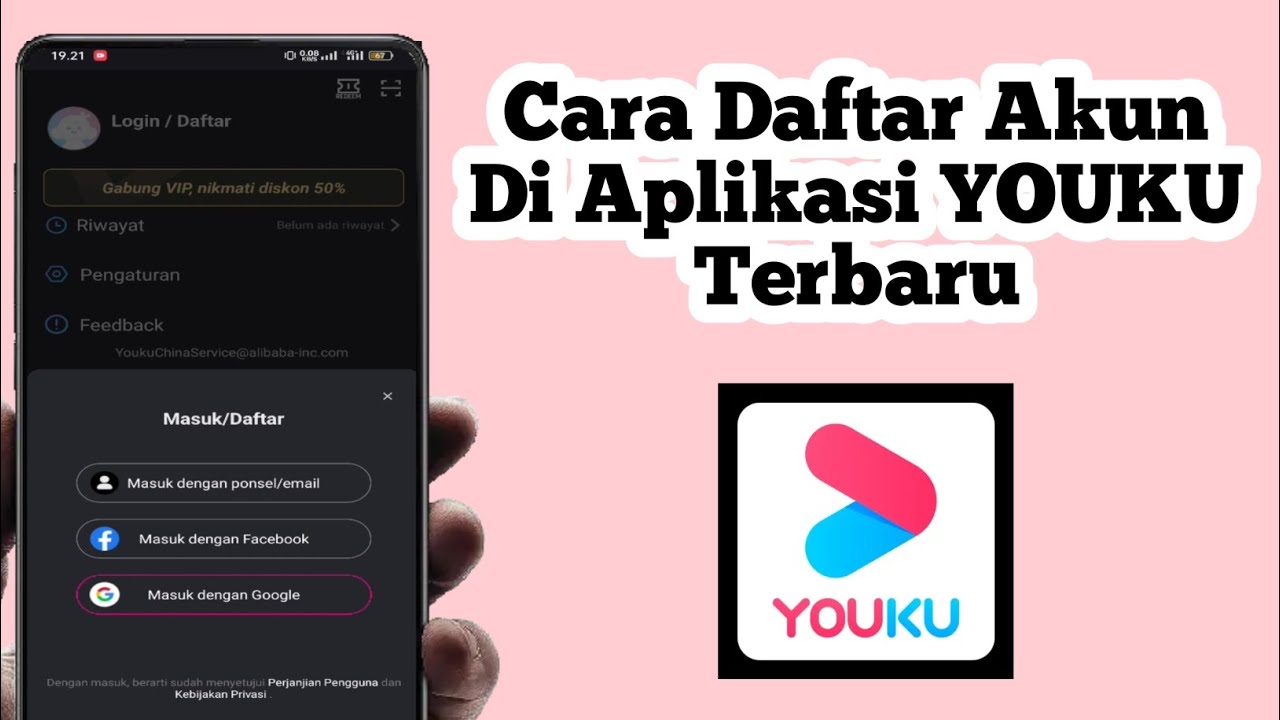 Cara Daftar Akun Di Aplikasi YOUKU | Cara Login di Aplikasi Youku - YouTube