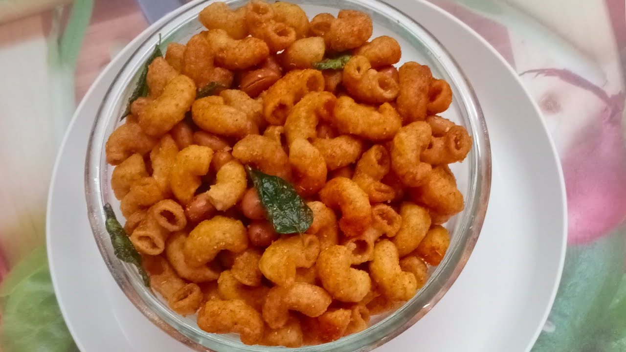 Instant snack recipe /macaroni masala chat /pasta masala chat ...