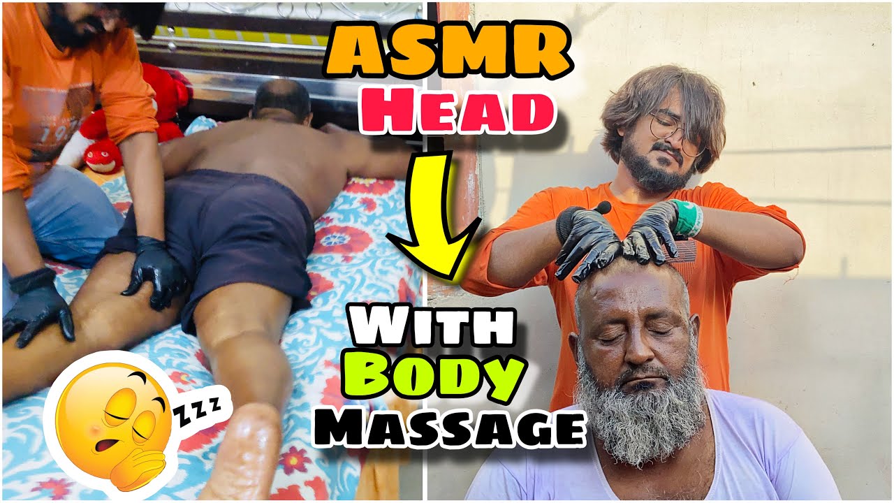 ASMR Relaxing Head and Shoulders | Asmr Body Massage / cam relaxing ...