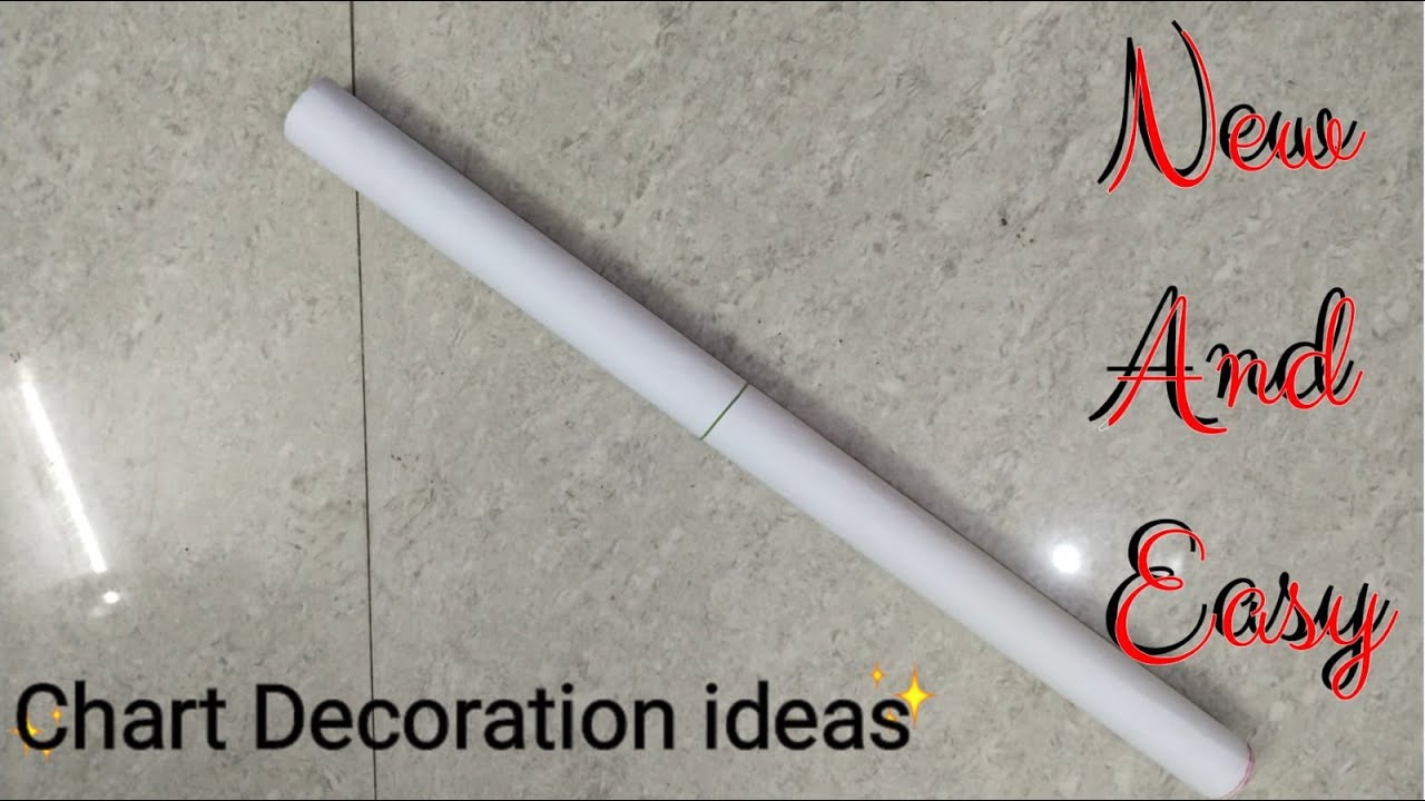 Chart Border ideas for School Project || Border design for project on ...