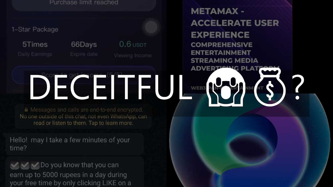 metamax vip review massive ponzi scheme scam - YouTube