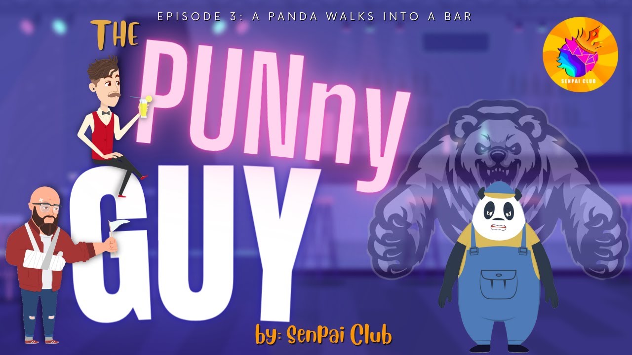 Punny Guy Episode 3: A "Panda" Walks Into A Bar - YouTube