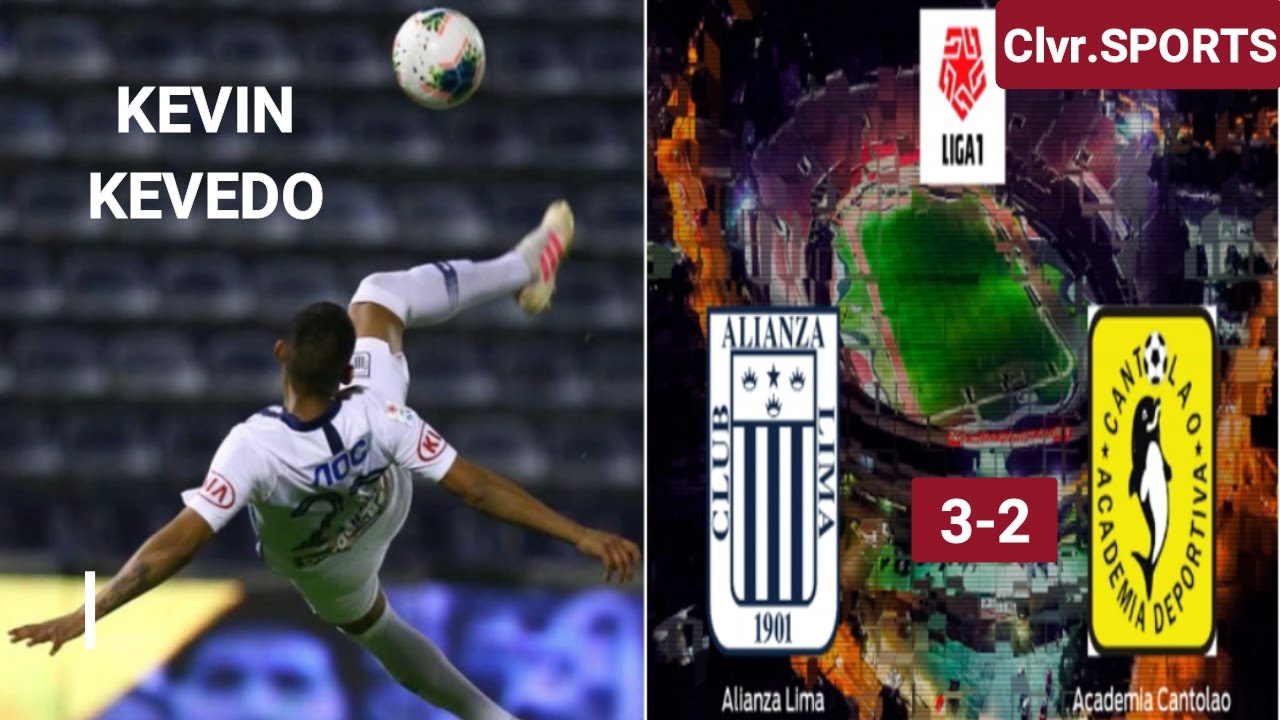 TRIPLETE DE KEVIN KEVEDO CON ALIANZA LIMA - YouTube