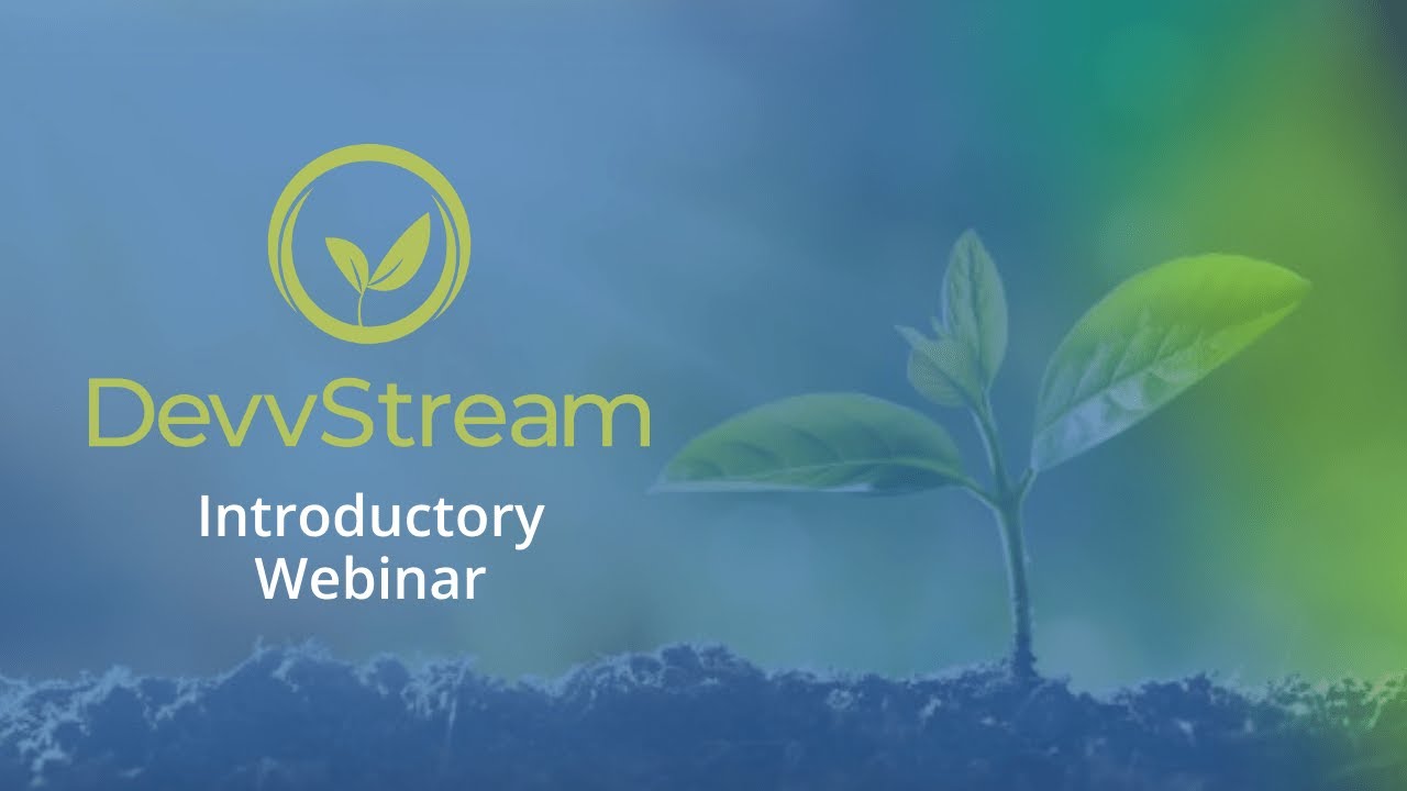 DevvStream | Introductory Webinar (March 14th, 2022) - YouTube