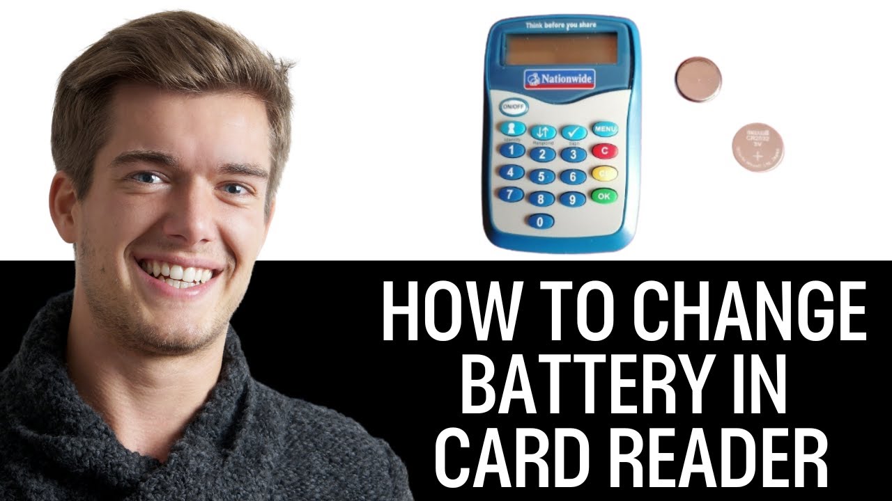 How To Change Battery In Nationwide Card Reader (2025) STEP BY STEP ...