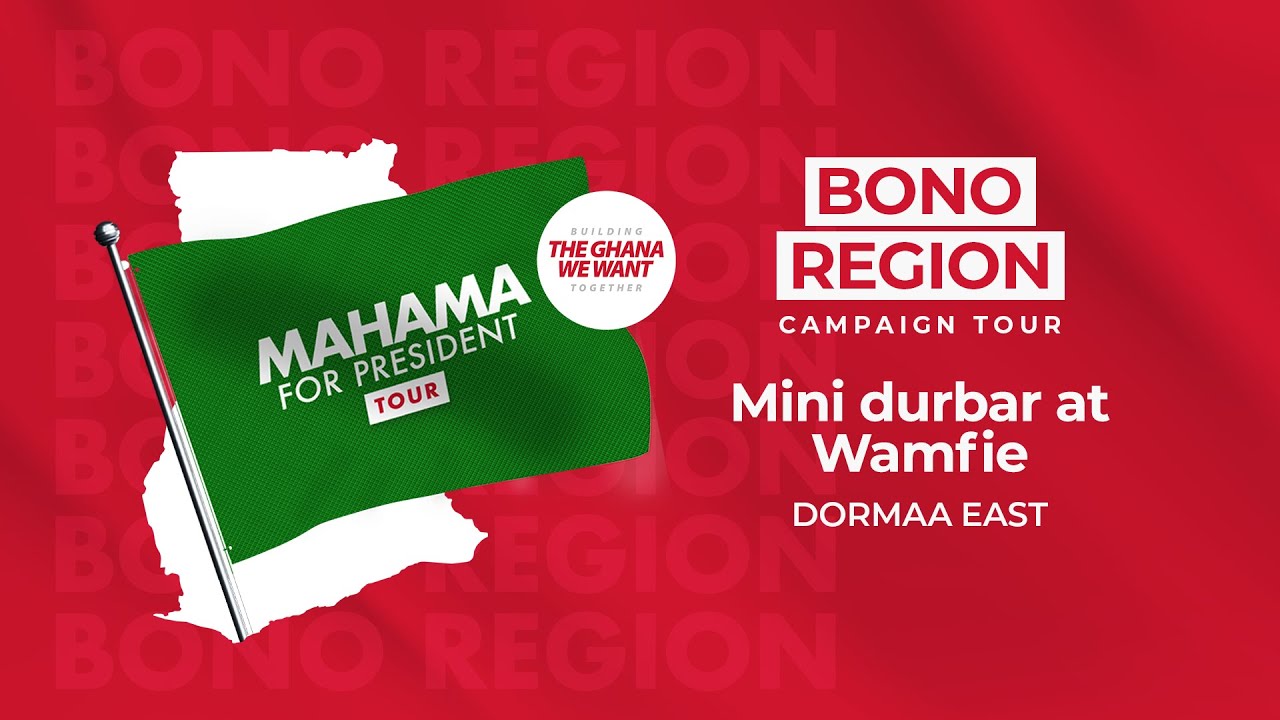WATCH LIVE | ⁠⁠Mini durbar at Wamfie [Dormaa East] | #Mahama4change2024 ...