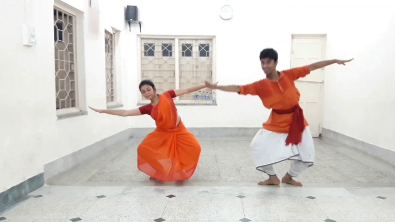 Jathi (Kuchipudi) | Raktim Chanda | Anusmita Bhattacharjee - YouTube