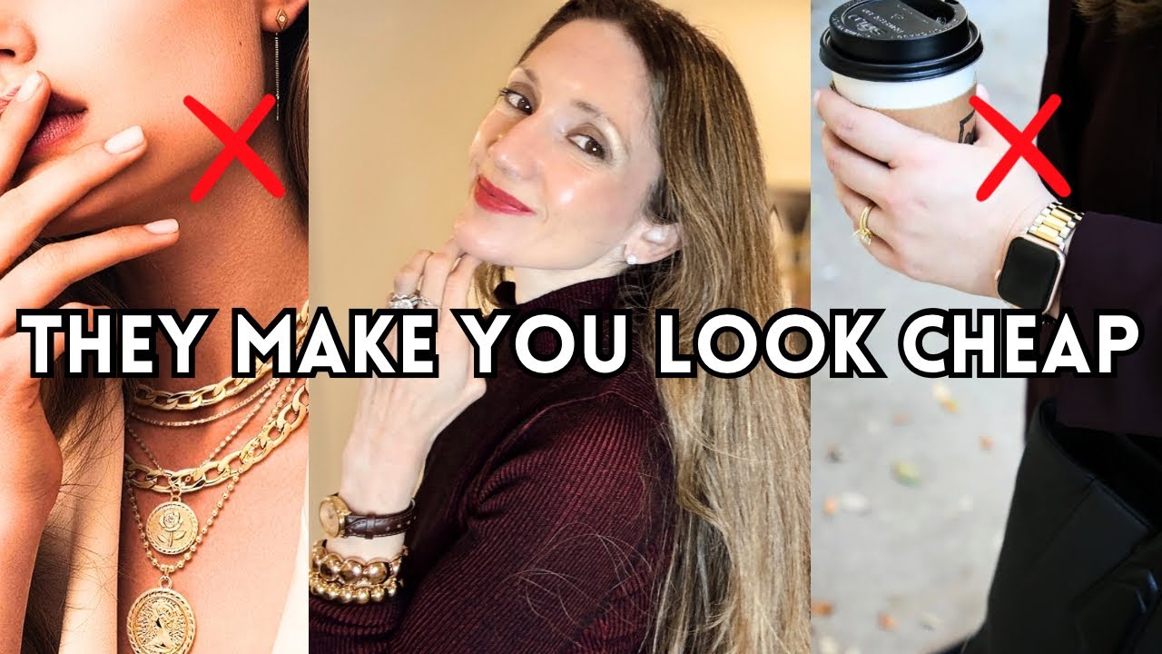 10 Things That CHEAPEN HOW YOU LOOK | Style Over 40 - YouTube
