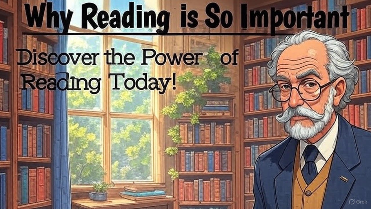 Why Reading is So Important || Improve Your English || Importance of ...