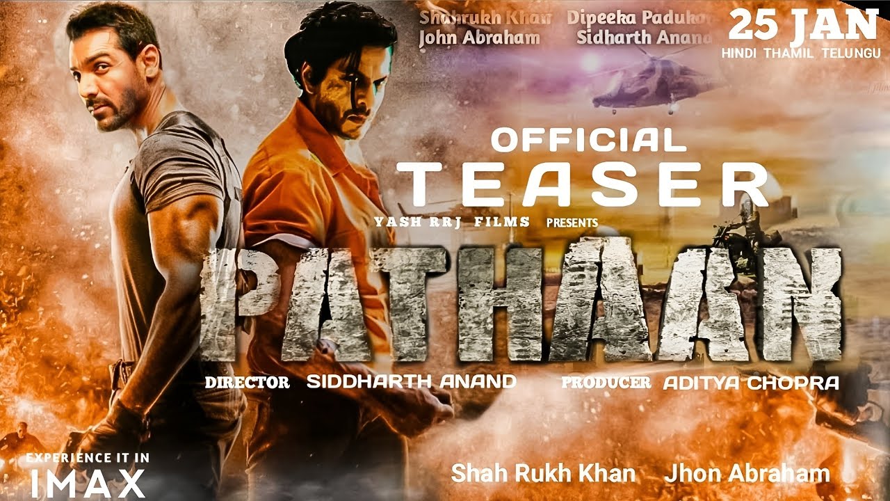 Pathan | Official Teaser | Shah Rukh Khan | Jhon Ebraham | Deepika ...