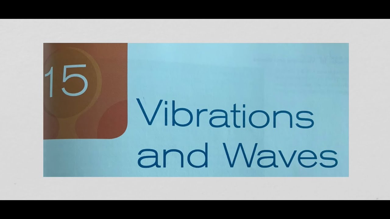 Vibrations And Waves